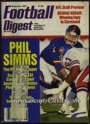 Football Digest May/June 1987 - Super Bowl XXI 6 - EX/MT | eBay