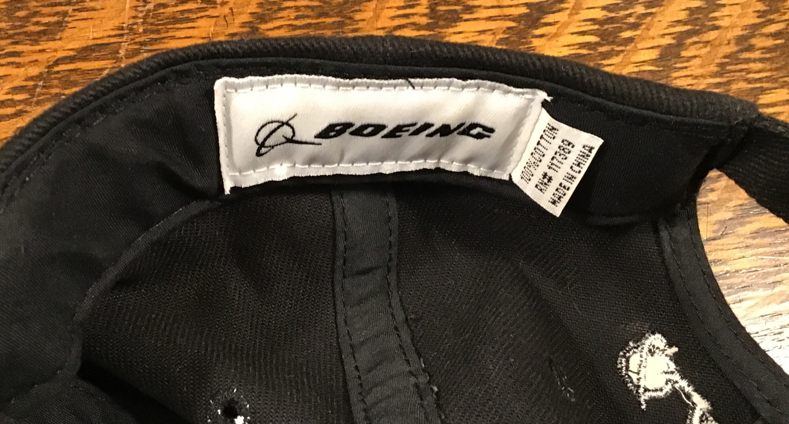 Boeing 787 Dreamliner Cap Adult Adjustable Hat Sewn L… - Gem