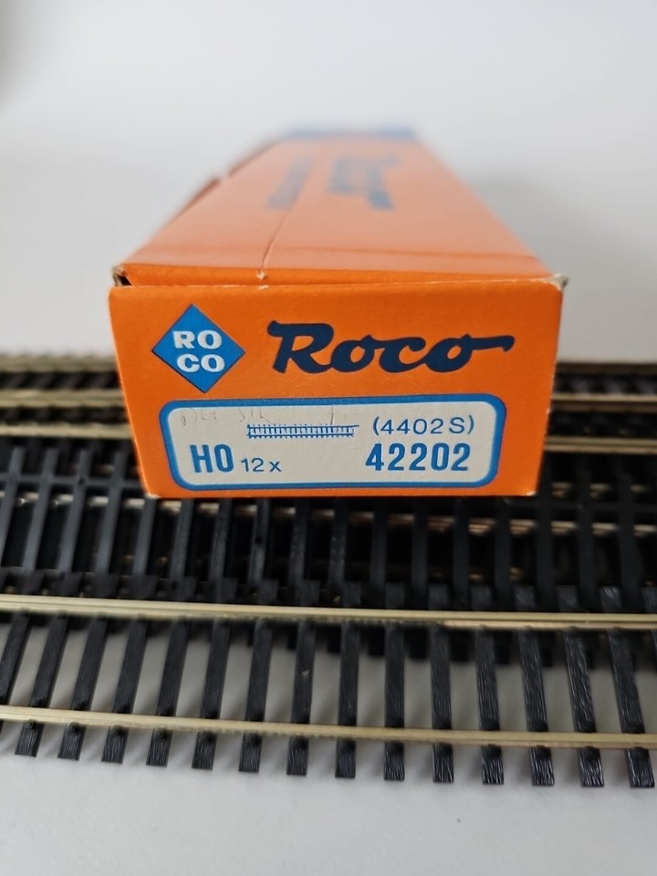 ROCO HO Gauge Track 12 Pieces 42202 (42202 S) w/ Original Box | eBay