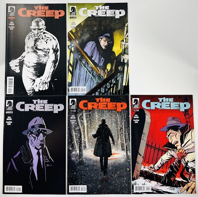 5 THE CREEP #0, 1-4 COMPLETE SET DARK HORSE 2012 ARCUDI FRANK MILLER ...