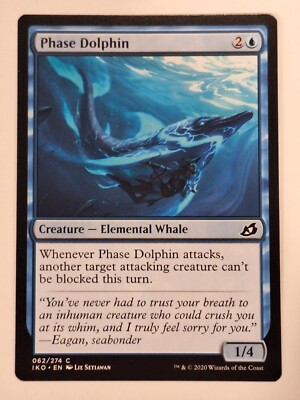Phase Dolphin - Ikoria: Lair of Behemoths - Magic the Gathering MTG ...