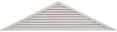 Triangle Gable Vent Attic Louver 5/12 Pitch, 60" Base, 12.5" h | eBay