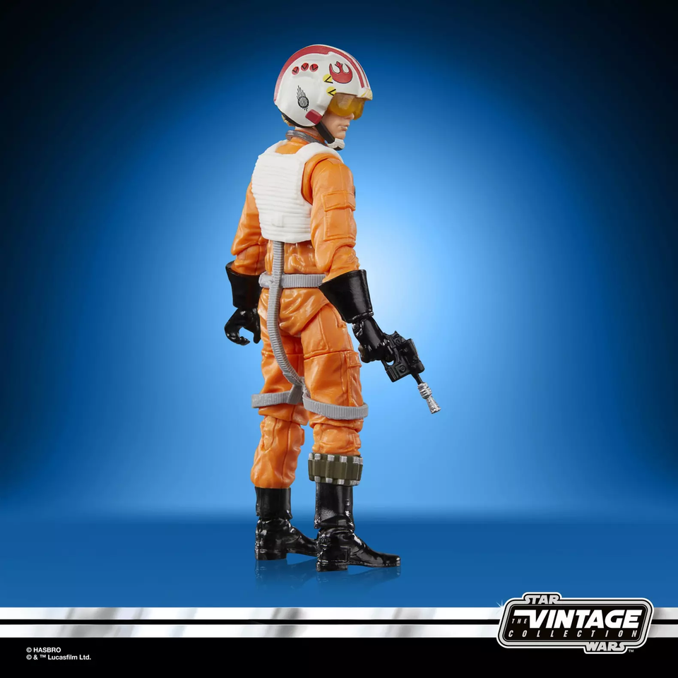 2025 Star Wars Vintage TVC 158 LUKE & RED FIVE X-WING FIGHTER Hasbro 3. ...