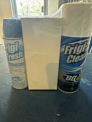 BG Frigi-Clean Aerosol AC Evaporator Cleaner And Frigi-Fresh Kit | eBay