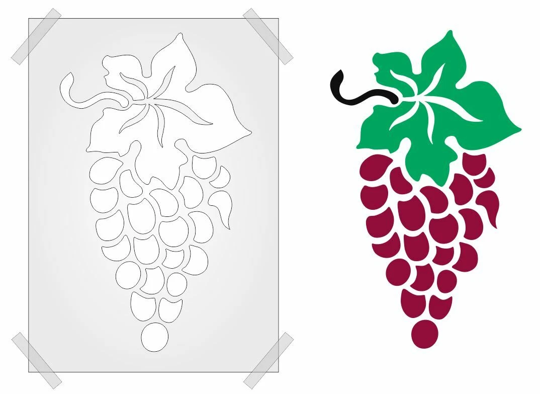Grapes Template