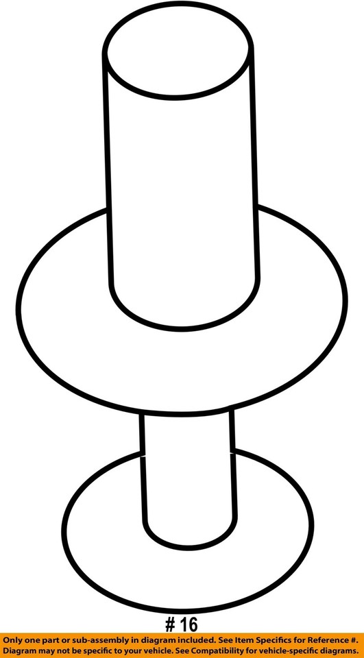 MITSUBISHI OEM 15-18 Outlander Front Bumper-Lower Extension Clip ...