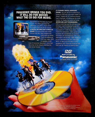 Panasonic DVD Player 1997 Trade Print Magazine Ad Poster ADVERT | eBay