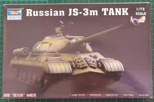 20MM 1/72 WW2 TRUMPETER RUSSIAN JS-3M TANK. COMPLETE. | eBay UK