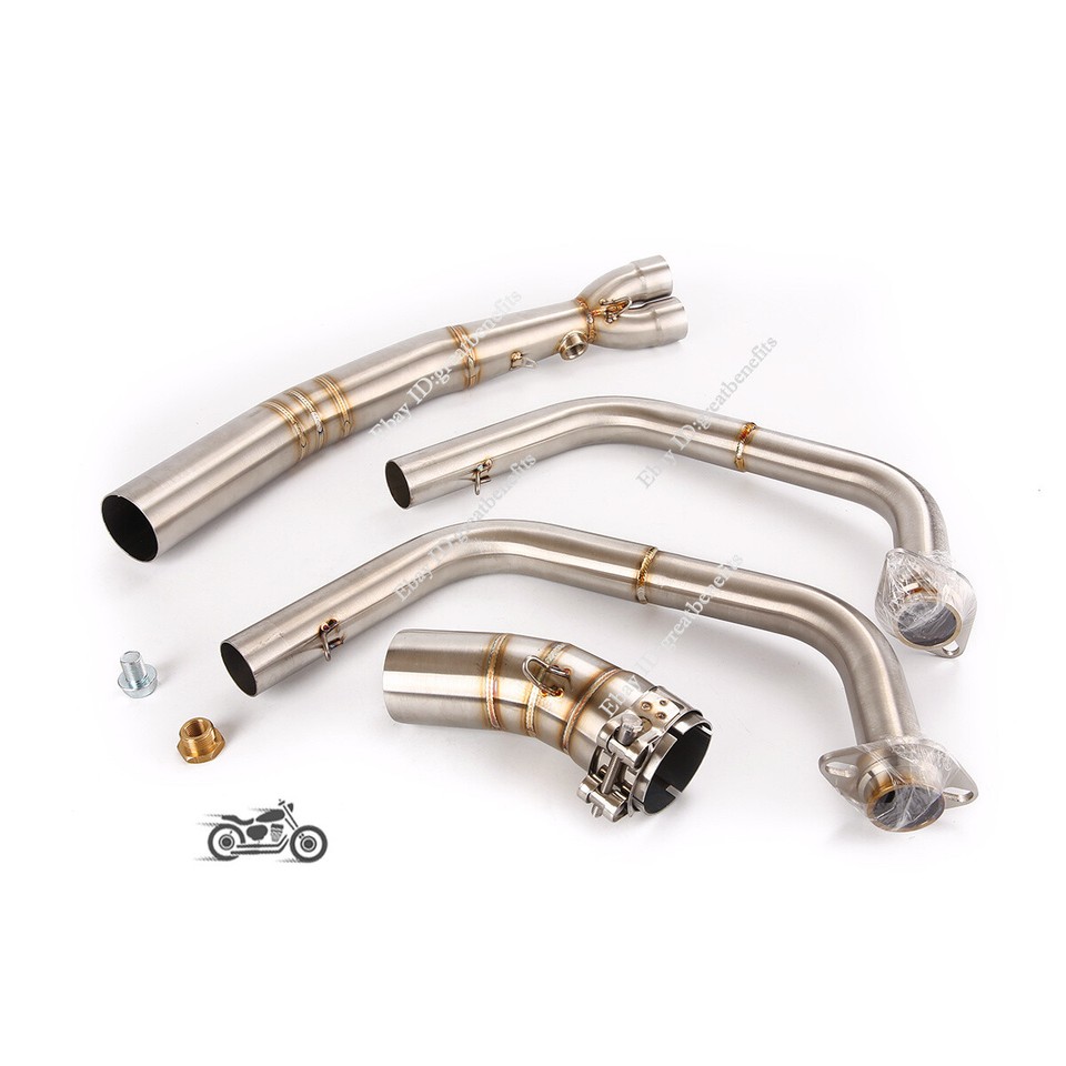 For Kawasaki Z400 Ninja 400 250 2017-2022 Exhaust System 51mm Header ...