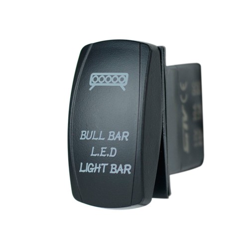 POLARIS RZR XP1000 BACKLIT LASER WHITE BULL BAR LED LIGHT BAR SWITCH ...