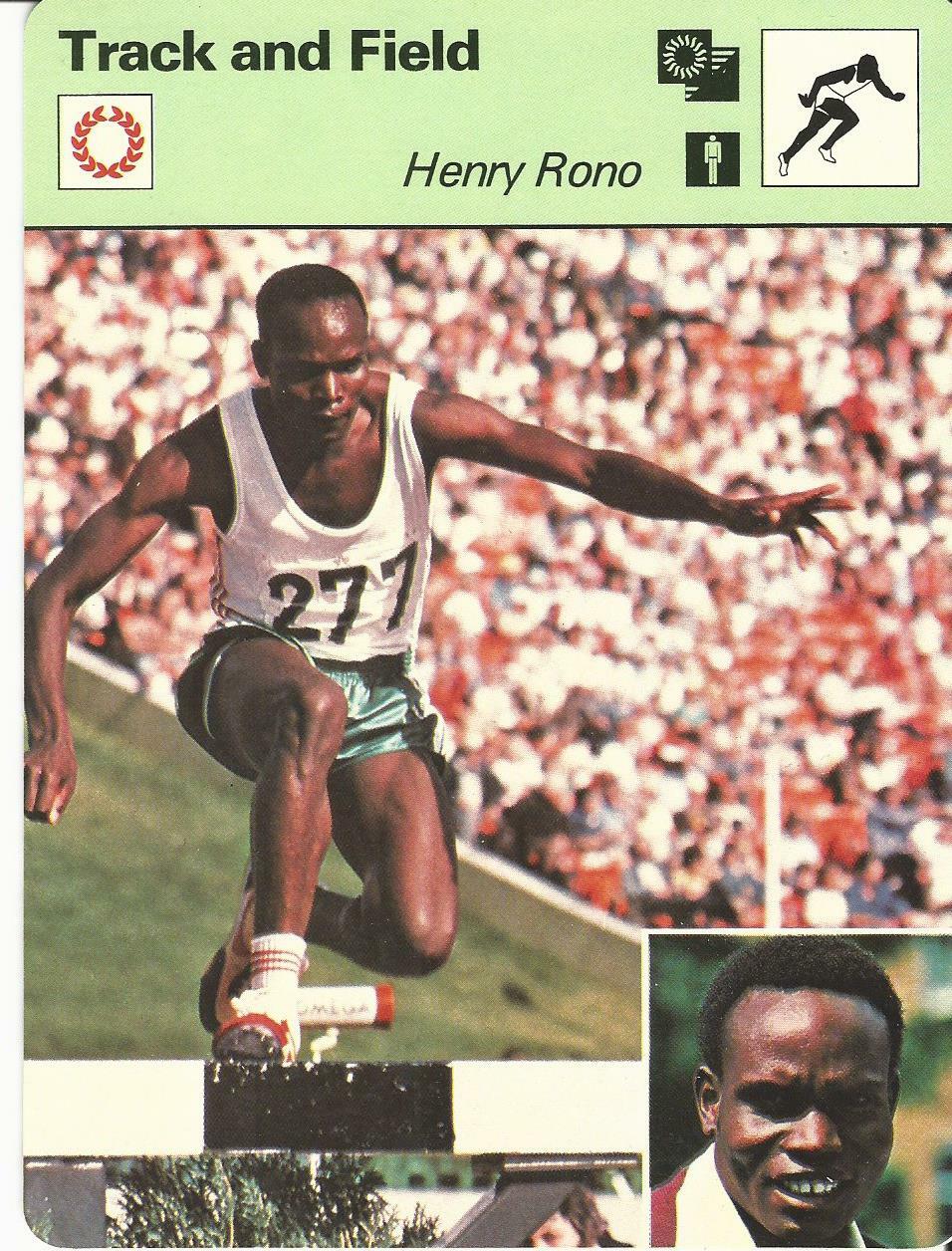 1977-79 Sportscaster Card, #70.16 Track, Henry Rono, Kenya | eBay