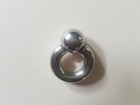 CUSTOM HEAVY GAUGE BCR CBR PRINCE ALBERT RING 10MM X 19MM+22MM SCREW IN ...