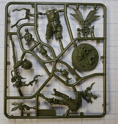 40k Kill Team Bits Plague Marine Malignant Plaguecaster Pustus the Vile ...