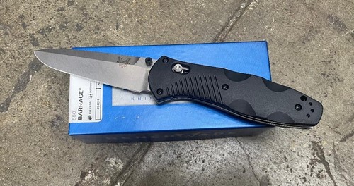 BENCHMADE Barrage® | Black Valox® -580- Made in USA | eBay