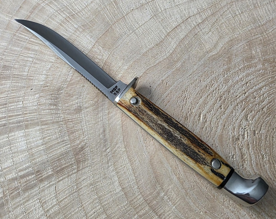 1977 CASE XX STAG M5F SSP KNIFE FROM THE BLUE SCROLL SET - NO SHEATH ...