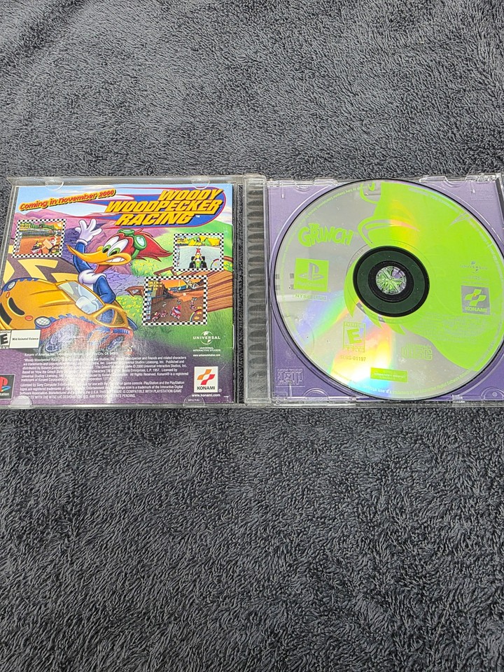 The Grinch (Sony PlayStation 1, 2000) Complete CIB - Tested & Working ...