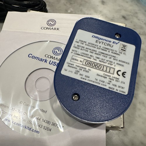 Comark EVTCR /USB PC interface for EVT Loggers | eBay