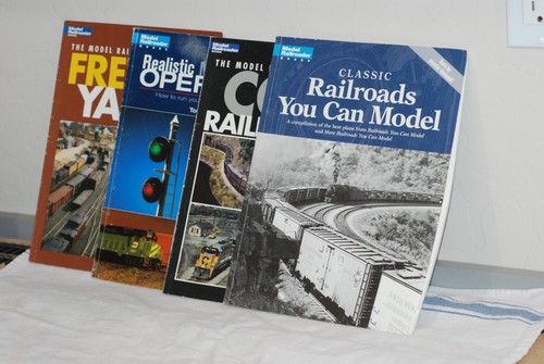 O Scale Brass - 4 Exc. Model Railroad Books - Yards, Coal, Operation ...