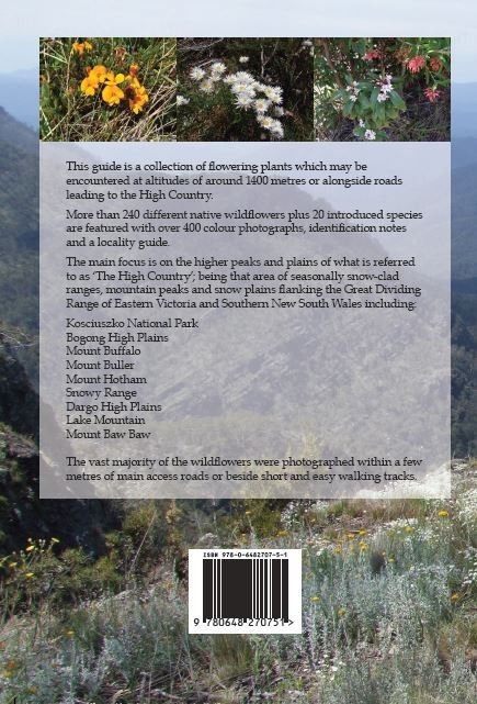 Wildflowers of the High Country -- NSW & VICTORIA ALPINE AREA | eBay ...