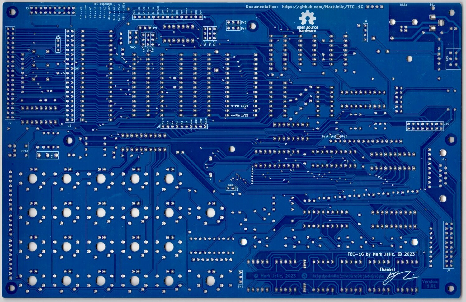 TEC-1G - Z80 based single board computer PCB | eBay