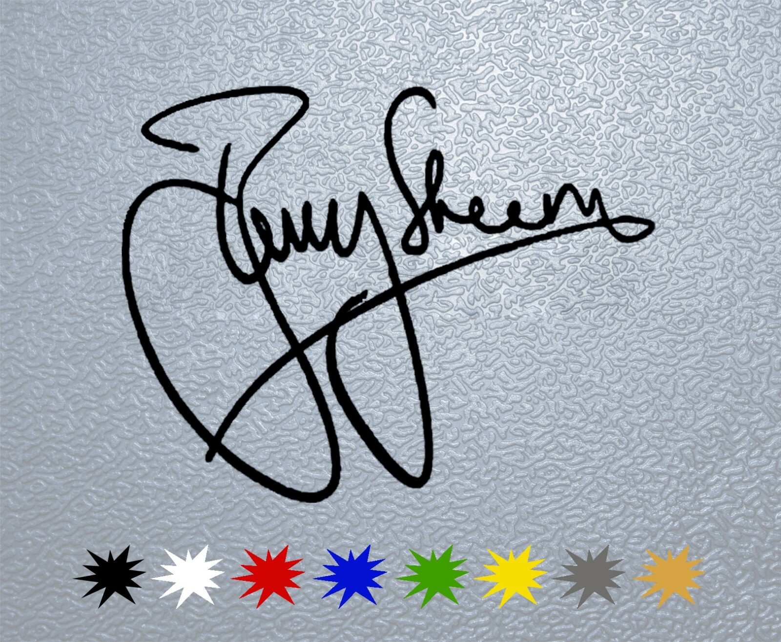 STICKER PEGATINA DECAL VINYL Barry Sheene Signature | eBay