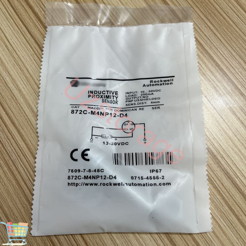 New 10-30VDC 200mA 4mm Proximity Sensor Switch For Allen Bradley 872C ...