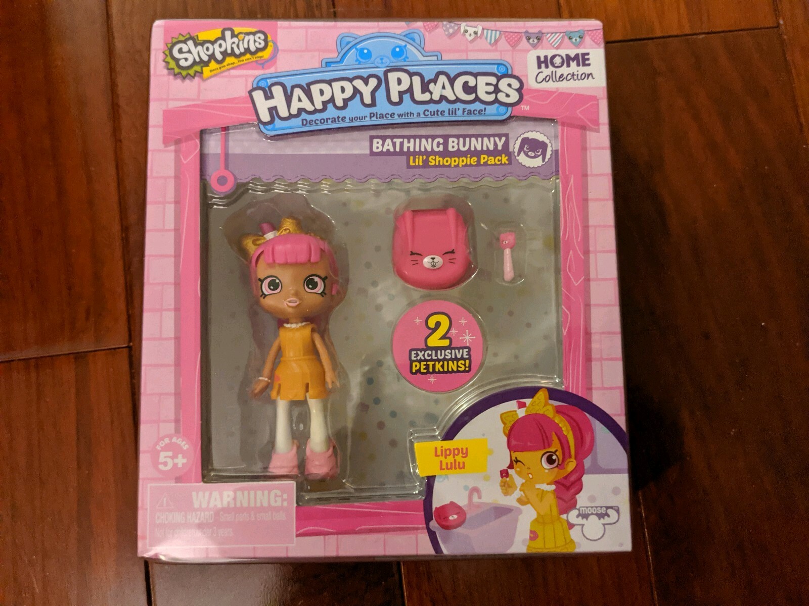 Shopkins Happy Places Lippy Lulu Lil' Shoppie Pack Bathing Bunny NEW | eBay