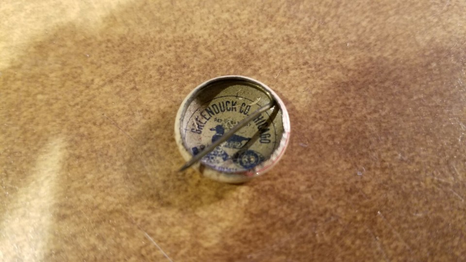 "i Gave" Community Chest Green Duck Pin Pinback Button | eBay