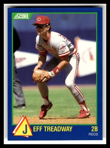 1989 Score Hottest 100 Rising Stars #84 Jeff Treadway | eBay