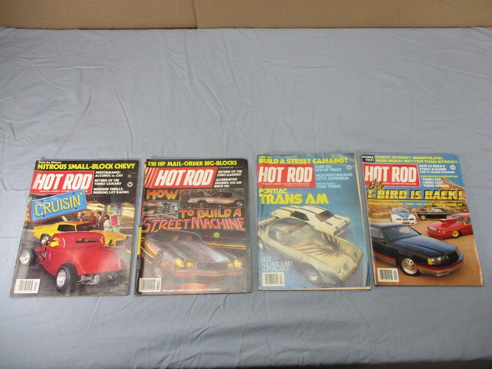 HUGE 30 Vintage Classic Hot Rod Car Magazines 1978 to 1990 lot | eBay