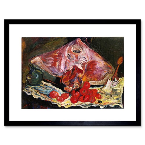 Chaim Soutine Still Life With Ray Fish Framed Art Print 12x16 Inch | eBay