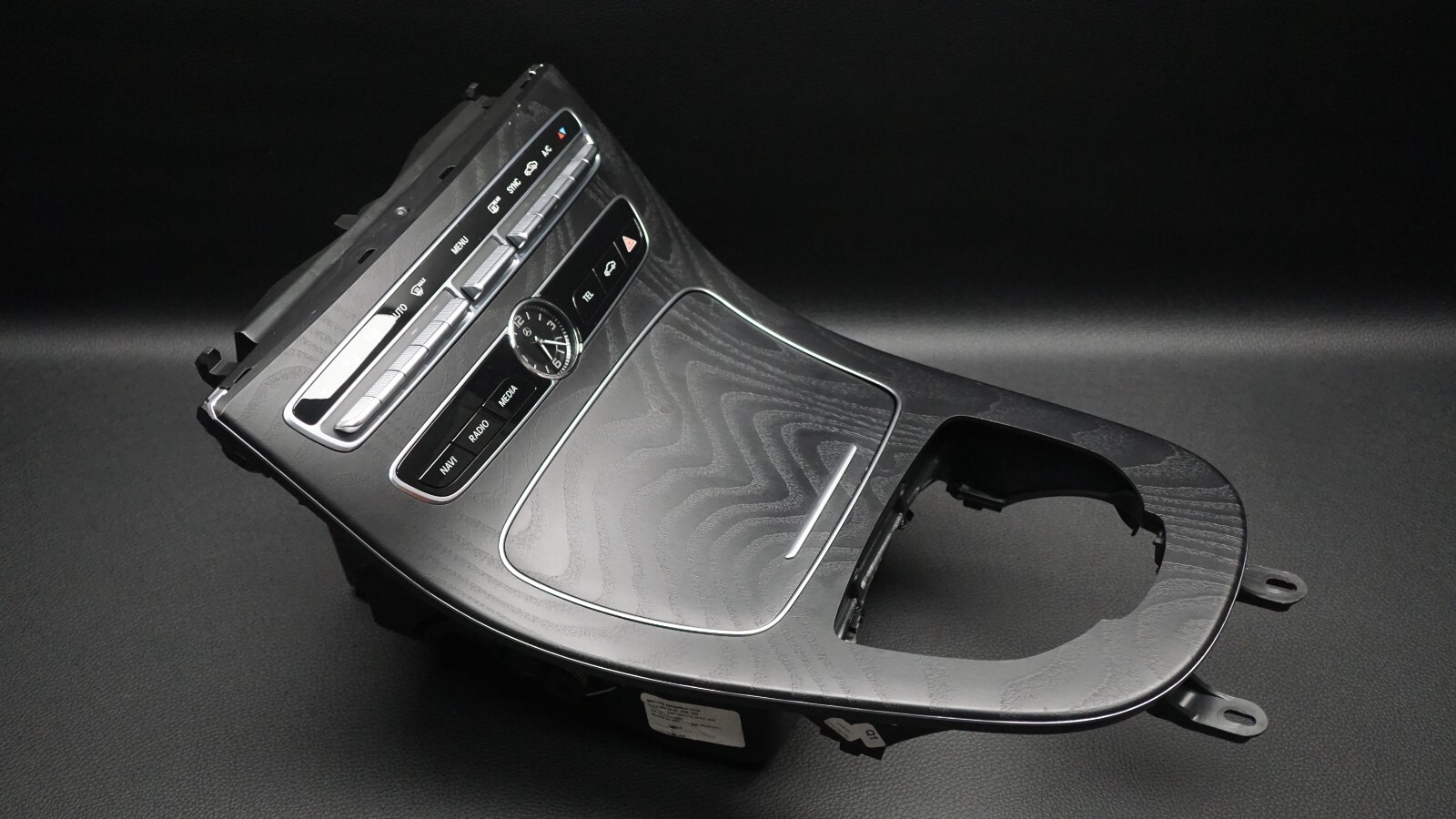GENUINE MERCEDES BENZ E CLASS W213 W238 CENTRE CONSOLE BLACK WOOD ...