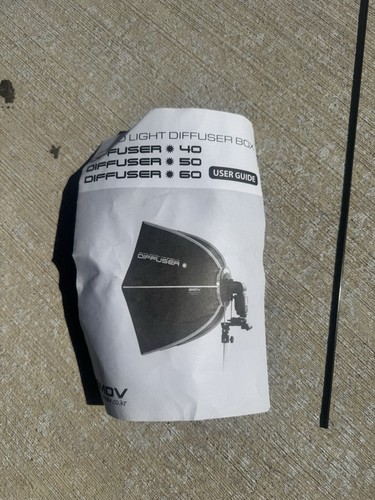 Diffuser 60 Hexagon Soft box For Speedlite New With Carry Bag | eBay