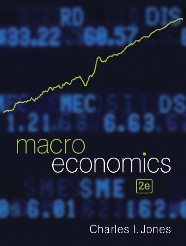 MACROECONOMICS (SECOND EDITION) By Charles Jones - Hardcover Excellent ...