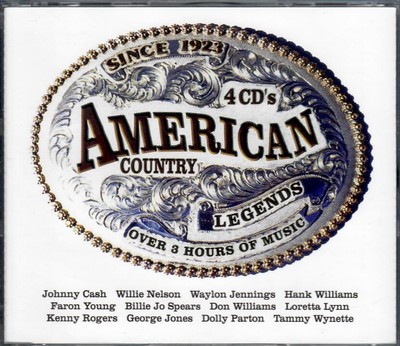 American Country Legends ~ 4-CD Box Set | eBay