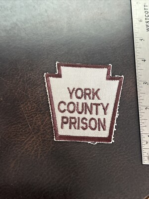 Vintage Defunct York County Pennsylvania Prison Patch | eBay