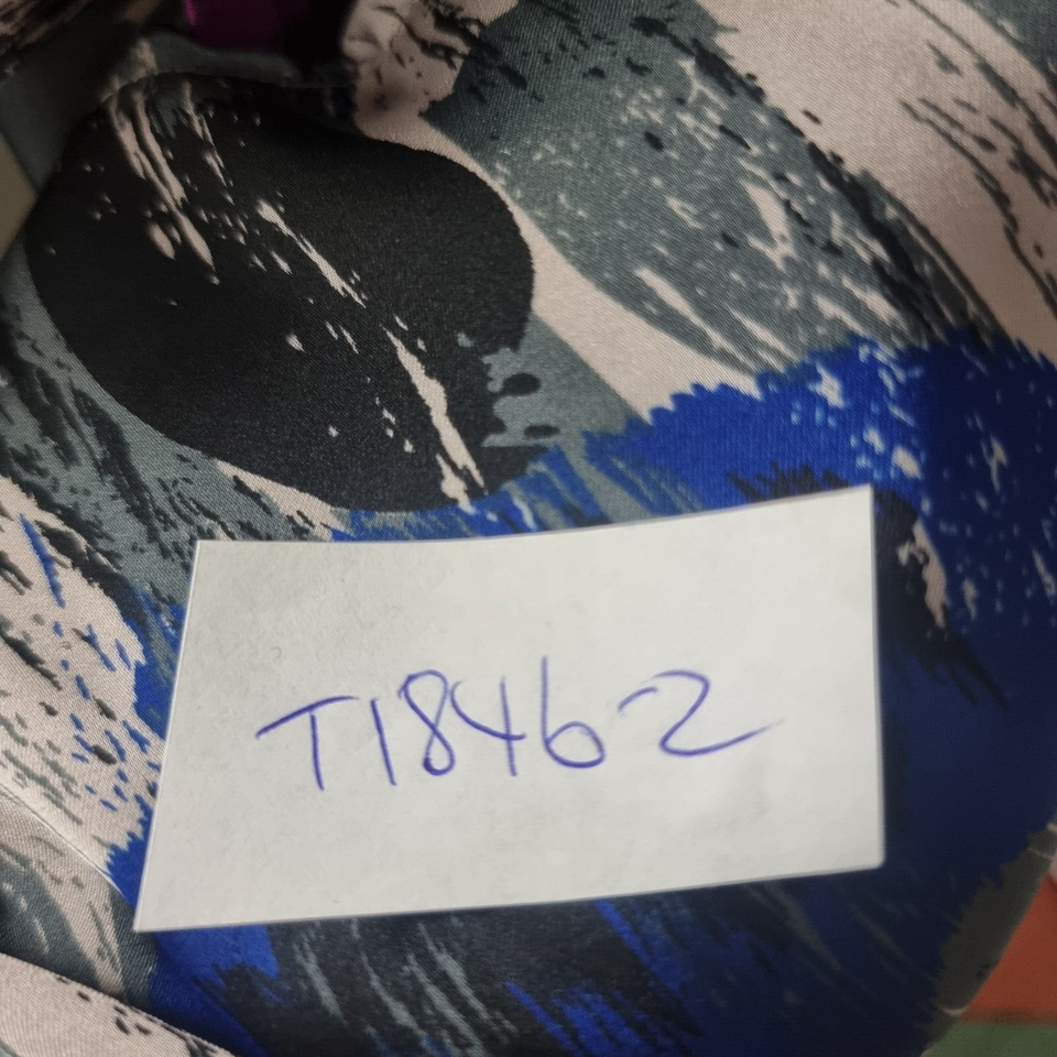 BASQUE Womens Top Size 12 Beige Grey Purple Blue Satin Sleeveless ...