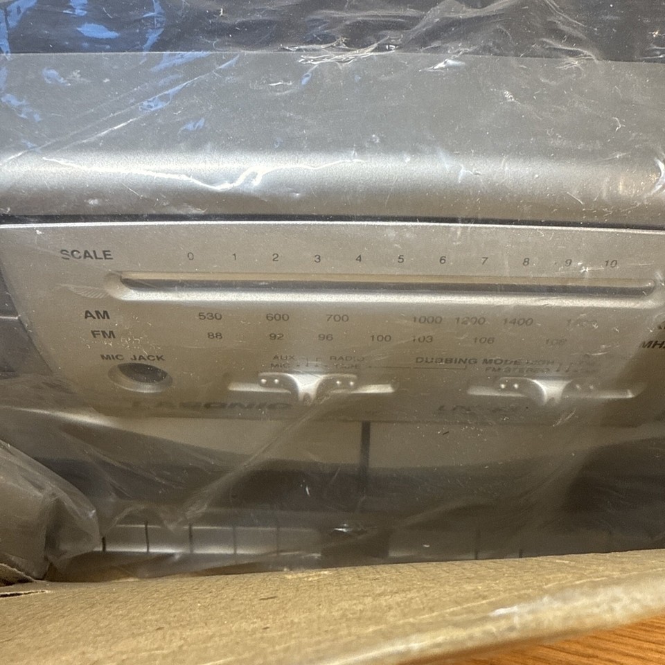 Lasonic LPC-88 AM/FM Stereo Dual Cassette Recorder With High Speed ...