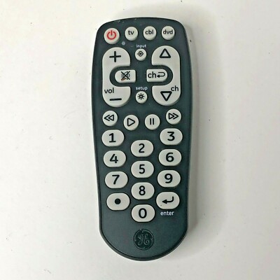 GE REMOTE 7252 11693 CL3 1512 REMOTE CONTROL TV CBL DVD | eBay
