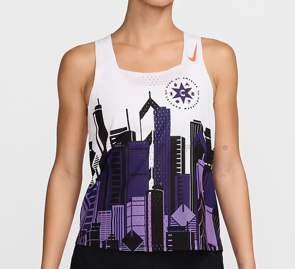 Nike Aeroswift Dri-FitADV 'Chicago Marathon' Singlet, Size XXL NWT ...