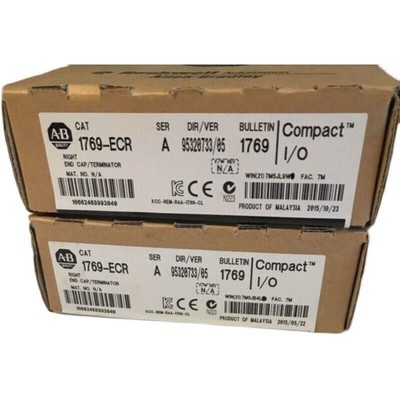 NEW Factory Sealed 1769-ECR/A Compact I/O Right End Cap/TERMINATOR ...