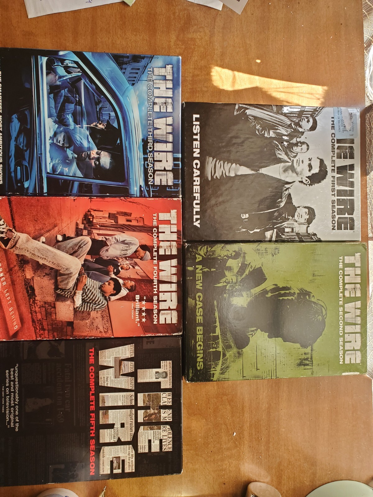 the wire dvd complete series box set 2 | eBay