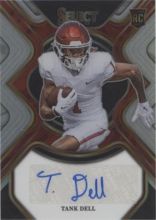 2023 Panini Select Draft Picks - Rookie Signatures Tank Dell #RS-NDE ...