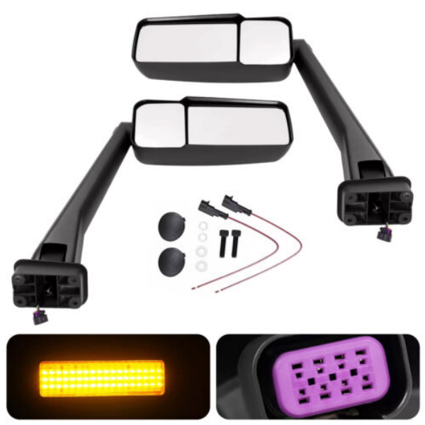 2003-2009 Chevy Kodiak GMC Topkick C4500 C5500 Power Mirrors Heated W ...