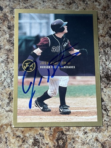 2000 Josh Hamilton Auto Signed Card RARE Minor League Card #46 ...