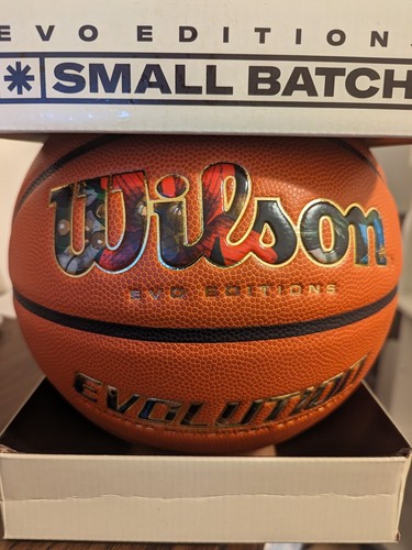 Wilson Evolution Game Limited Edition "Nutmeg" Basketball (small batch ...