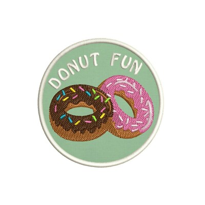 Girl Boy Cub DONUT FUN Tour shop Making Patches Crests Badges SCOUTS ...