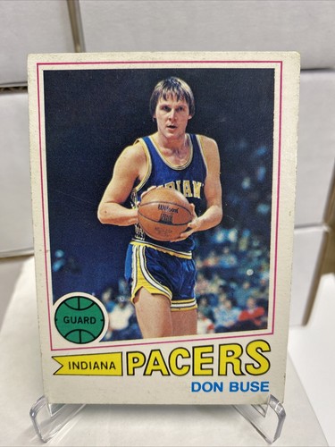 1977-78 Topps Don Buse Indiana Pacers #94 Ex Condition | eBay