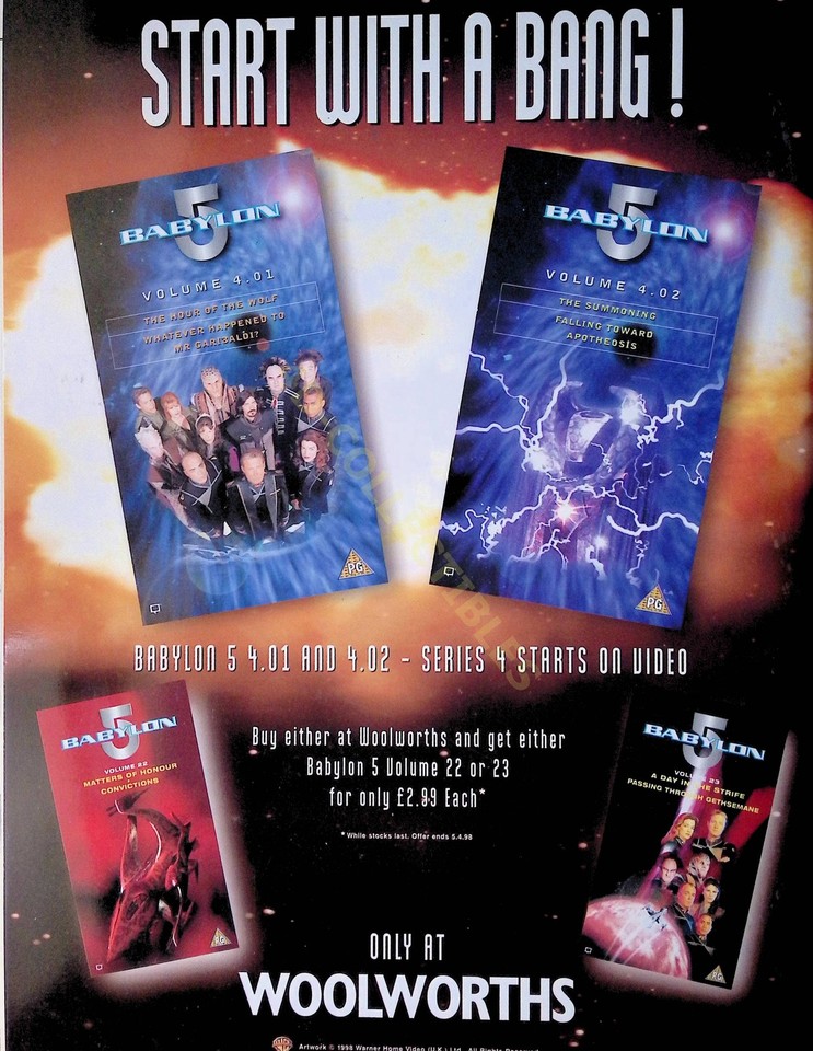 Dreamwatch Magazine April 1998 Issue 44 Screen Sci-Fi Fantasy ...