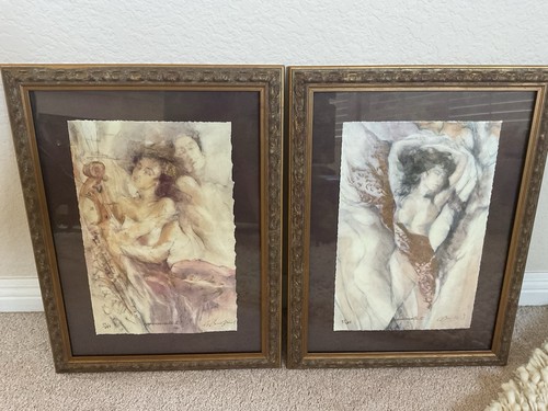 Gary Benfield "Appanionata I & II”. Set Of 2. Framed, Numbered ...